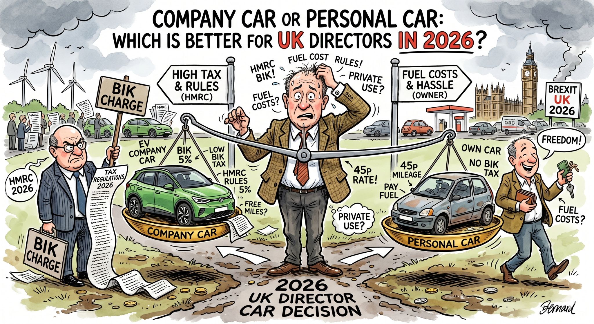 Company Car Tax Guide for UK Directors 2026/2027